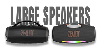 ZEALOT Portable Bluetooth Speaker Waterproof Hi-Fi Sound 60H Playtime
