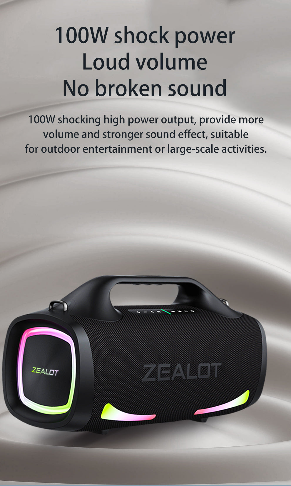 ZEALOT S79 Portable Bluetooth Speaker