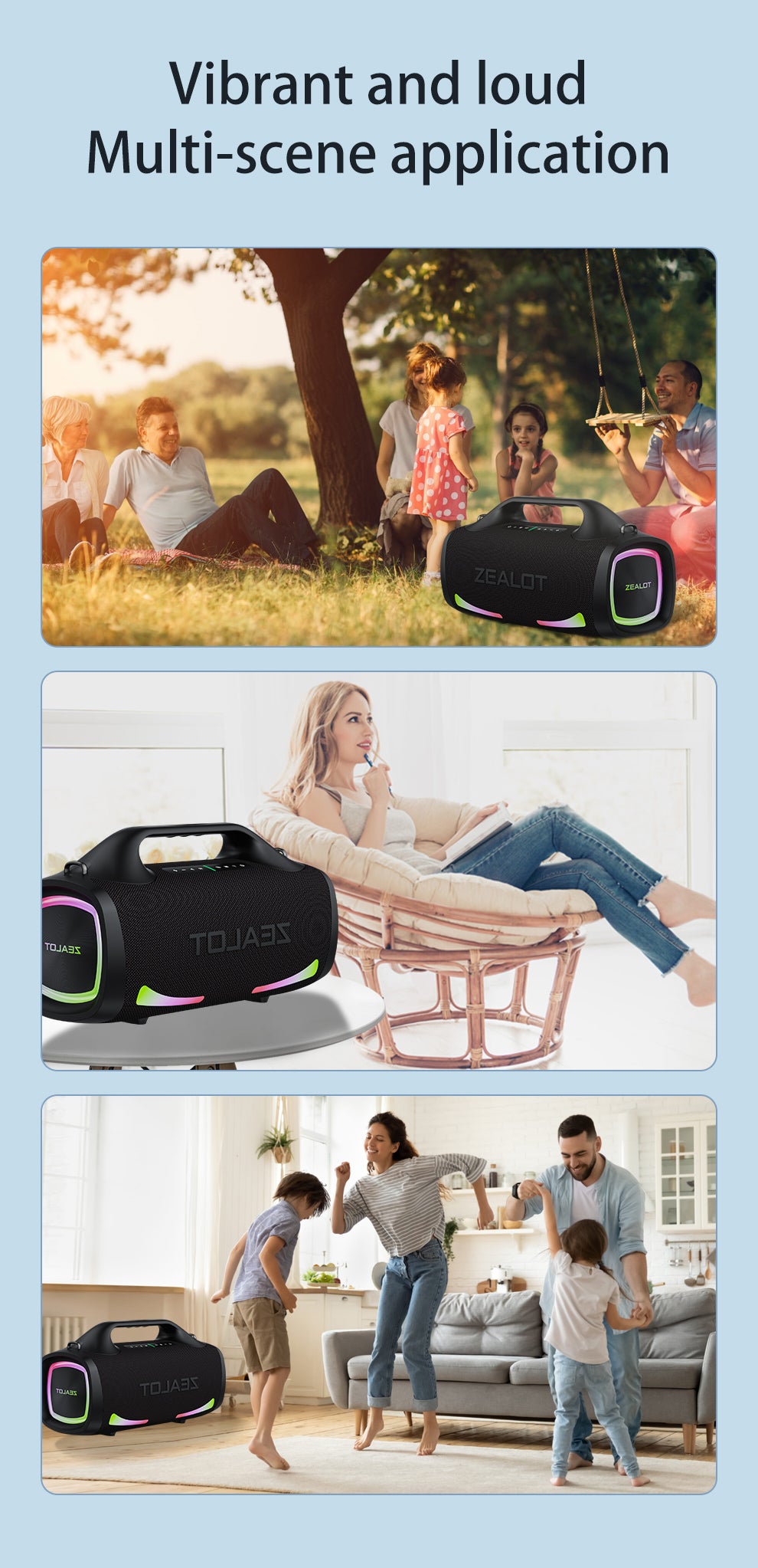 ZEALOT S79 Portable Bluetooth Speaker