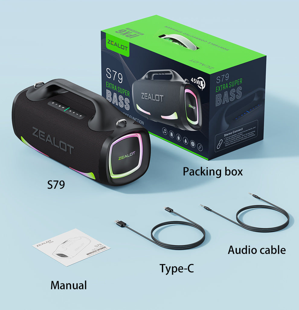 ZEALOT S79 Portable Bluetooth Speaker